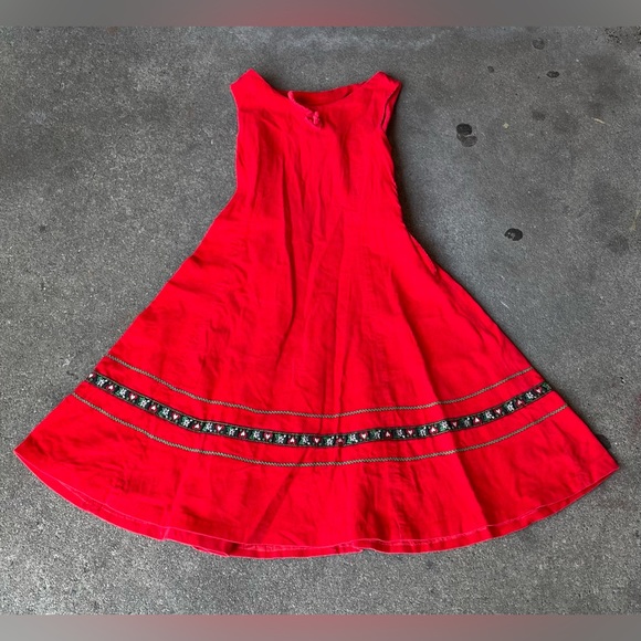 kathy don | Dresses | Vtg 4s Kathy Don Baylis Brothers Red Corduroy ...